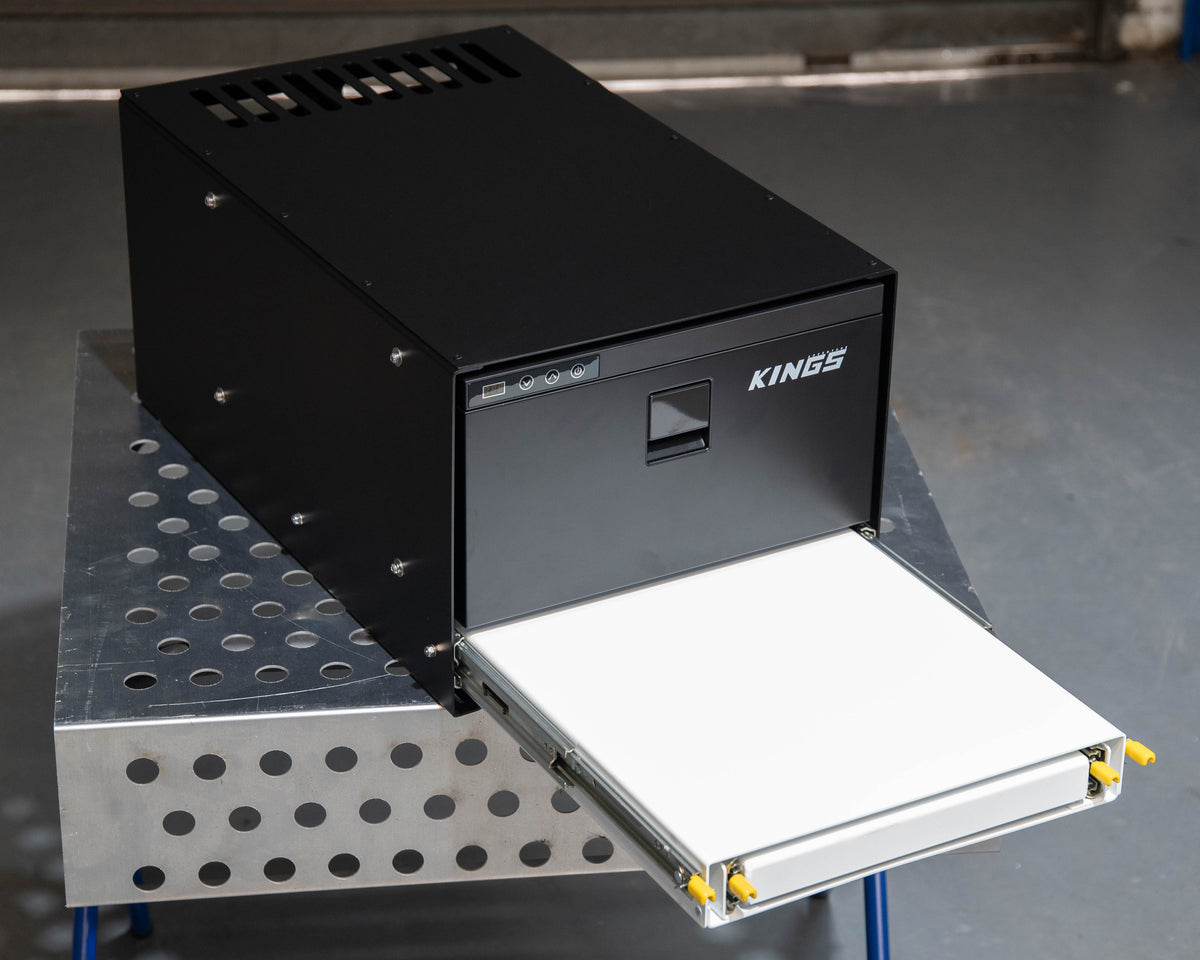 Kings 30ltr Fridge Drawer Enclosure with Dual Stage Table – ThunderFab